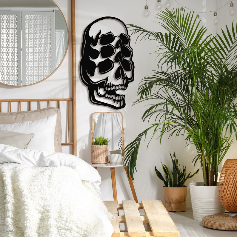 Monster Skull Svg Dxf Laser Cut Files Svg File for Cricut - Etsy