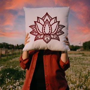 Lotus Flower DXF Laser Cut Files Lotus Mandala Svg Files for Cricut ...