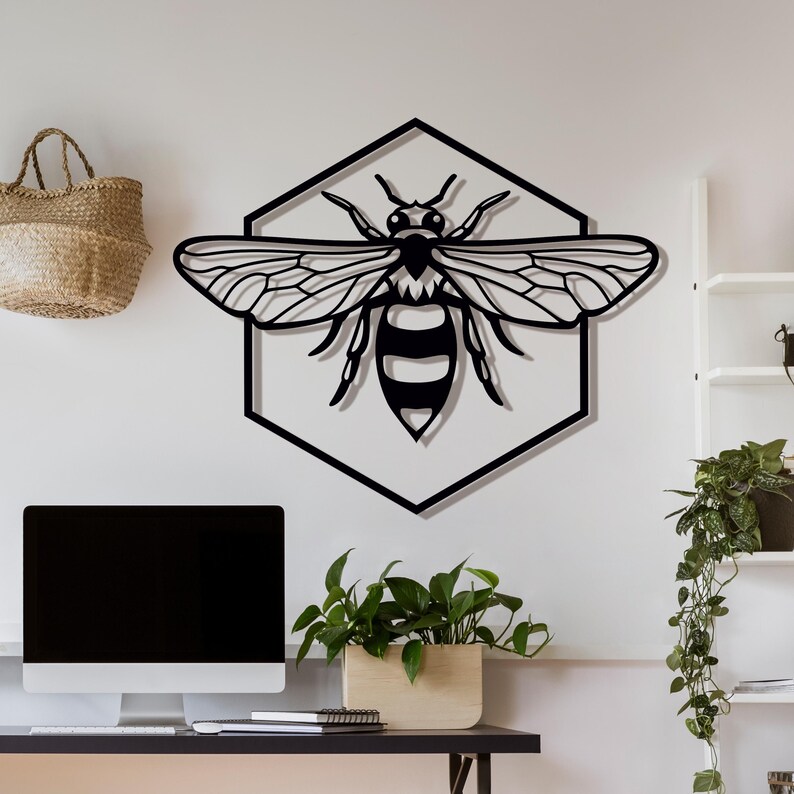 Bee DXF Laser Cut Files Bumblebee Svg Files for Cricut Digital - Etsy