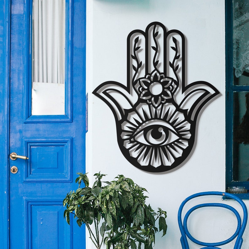 Hamsa Svg Dxf Pdf Eps Laser Cut Files Svg File for Cricut - Etsy