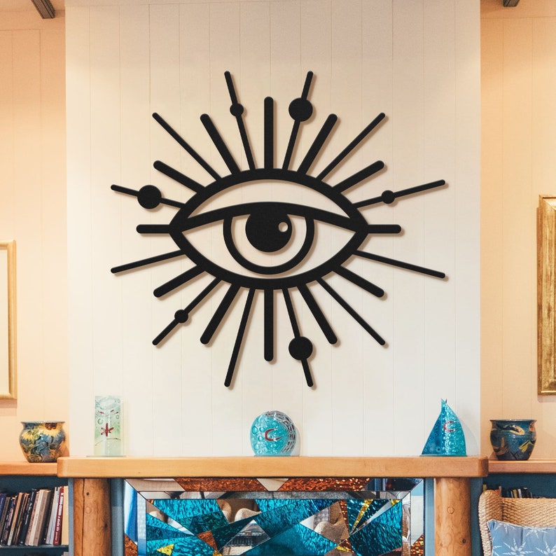 Abstract Eye Svg Dxf Laser Cut Files Mystic Wall Art Svg Files - Etsy