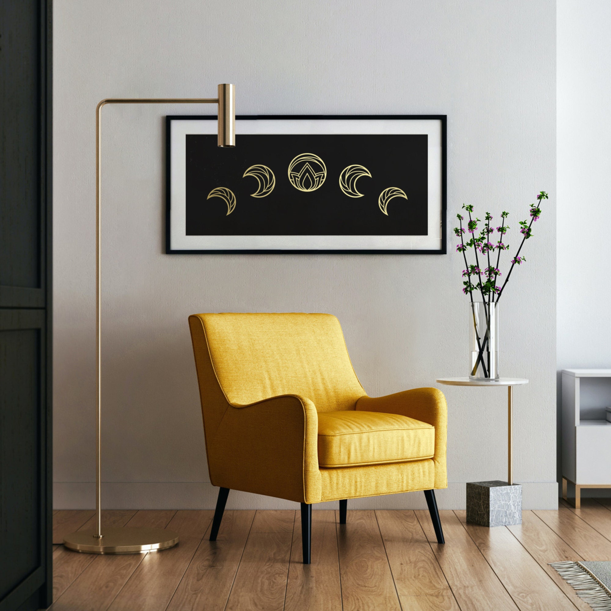 Moon Phases Svg Dxf Laser Cut Files Svg Files for Cricut Dxf - Etsy ...