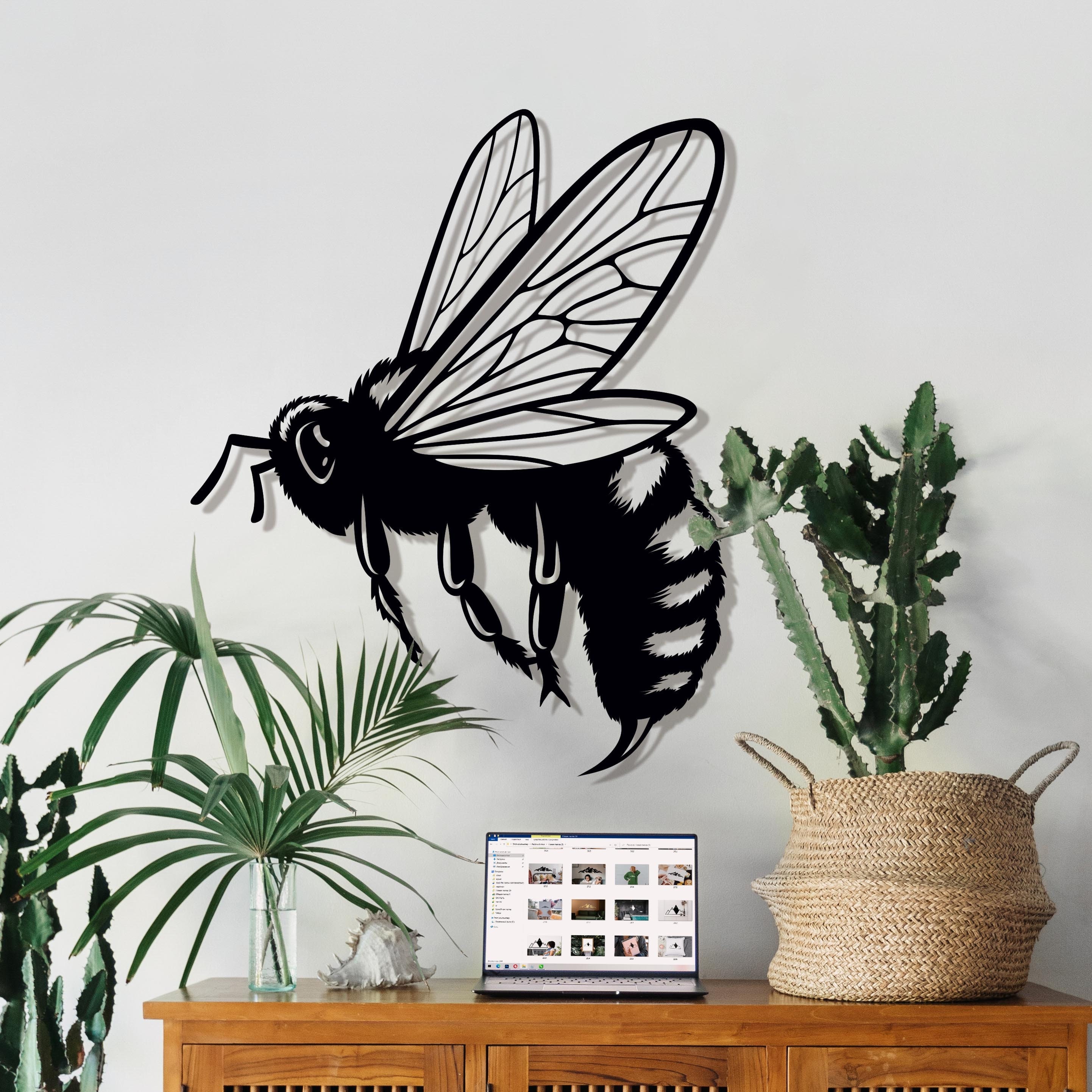 Bee DXF Laser Cut Files Bumblebee Svg Files for Cricut Digital - Etsy ...