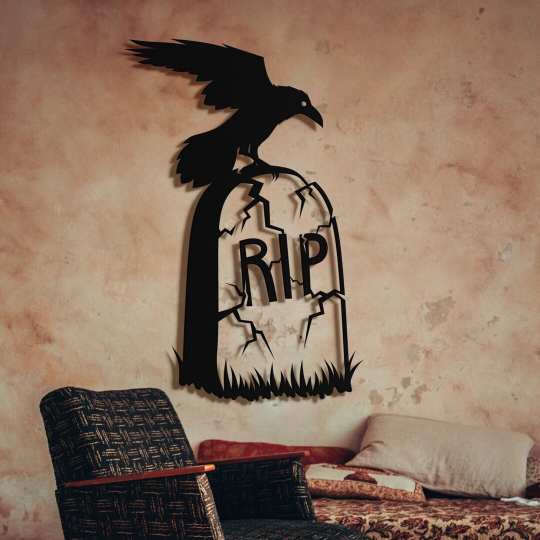 Raven Svg Dxf Laser Cut Files Crow Svg Files for Cricut Digital Prints ...