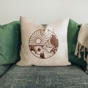 Sunset Svg Dxf Pdf Laser Cut Files Mountains and Sun Metal Wall Art Svg ...