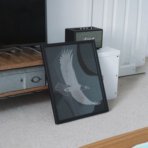 Flying Eagle DXF Laser Cut Files Svg Files for Cricut Digital Prints ...