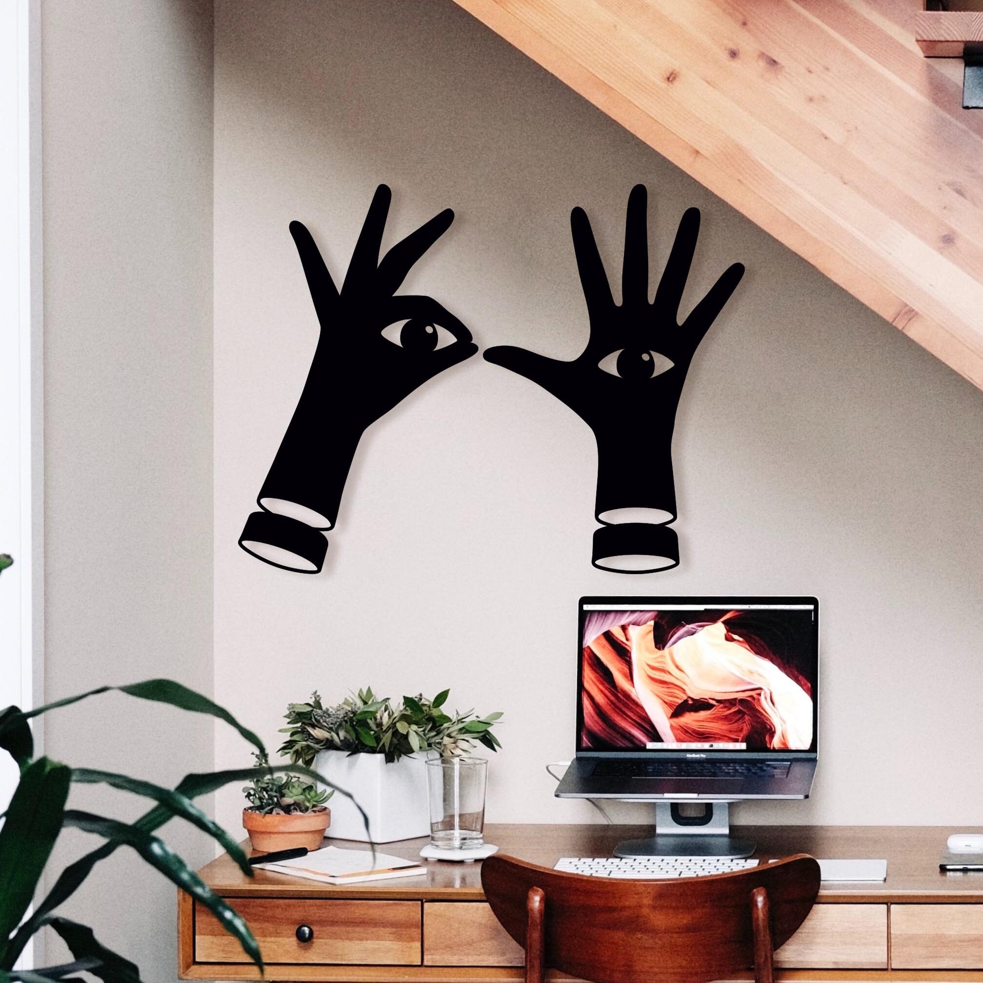 Abstract Hands Dxf Laser Cut Files Svg Files for Cricut Eyes - Etsy ...