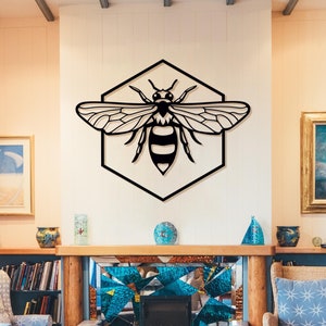 Bee DXF Laser Cut Files Bumblebee Svg Files for Cricut Digital Prints ...