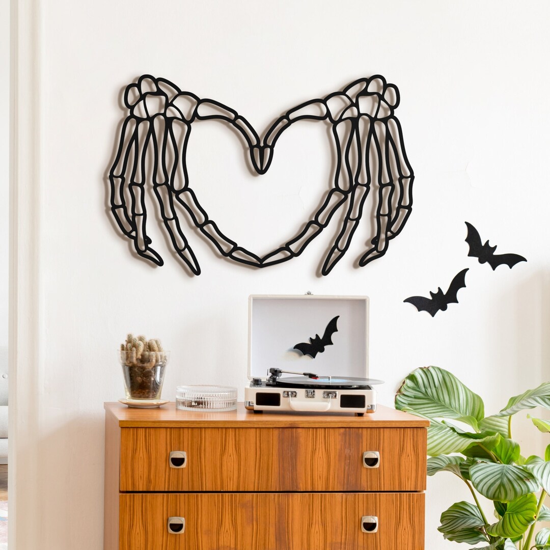 Skeleton Hand Svg Dxf File Bony Hand Laser Cut Files DXF Files for ...