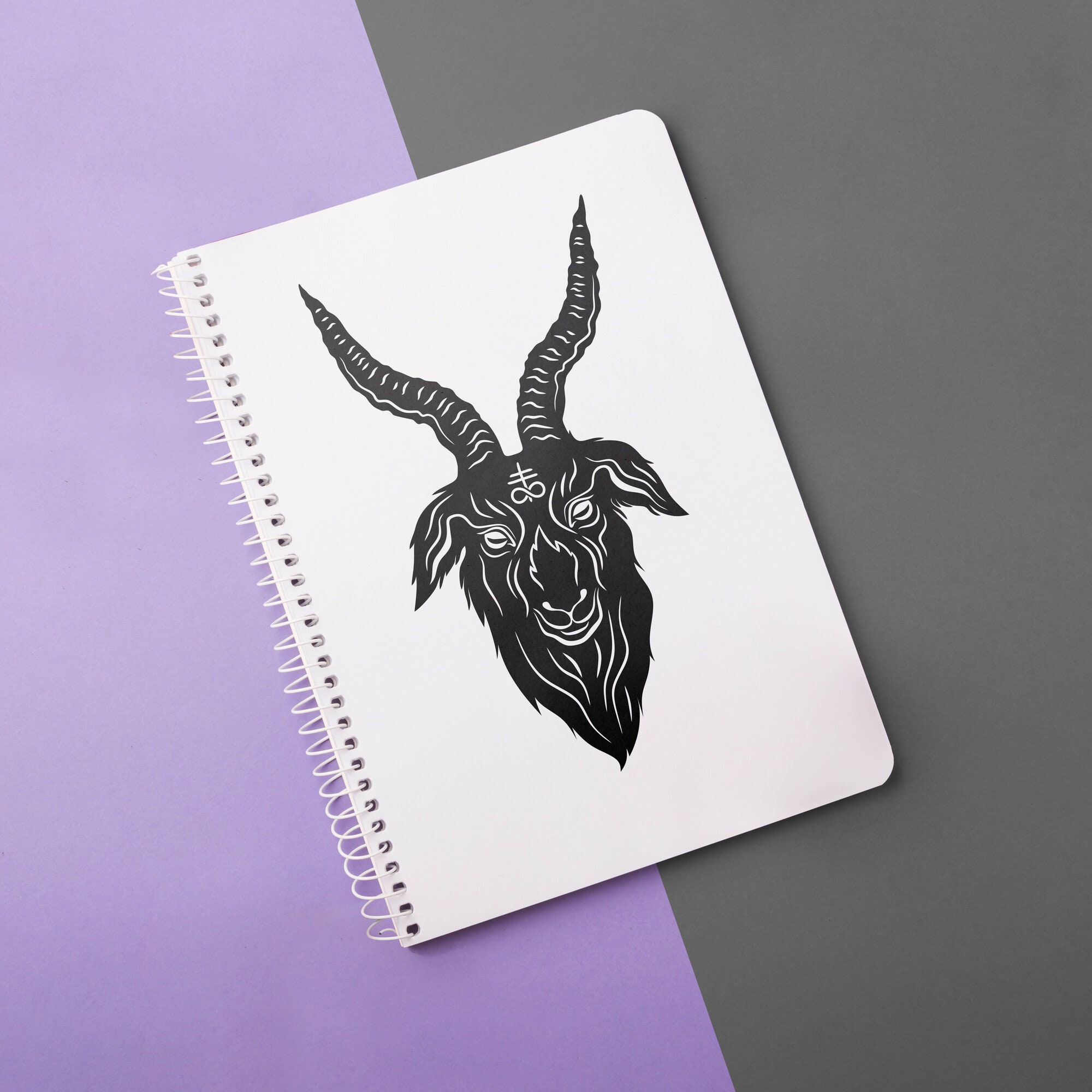 Goat Head Svg Dxf Pdf Laser Cut Files Animal Head Metal Wall - Etsy Canada