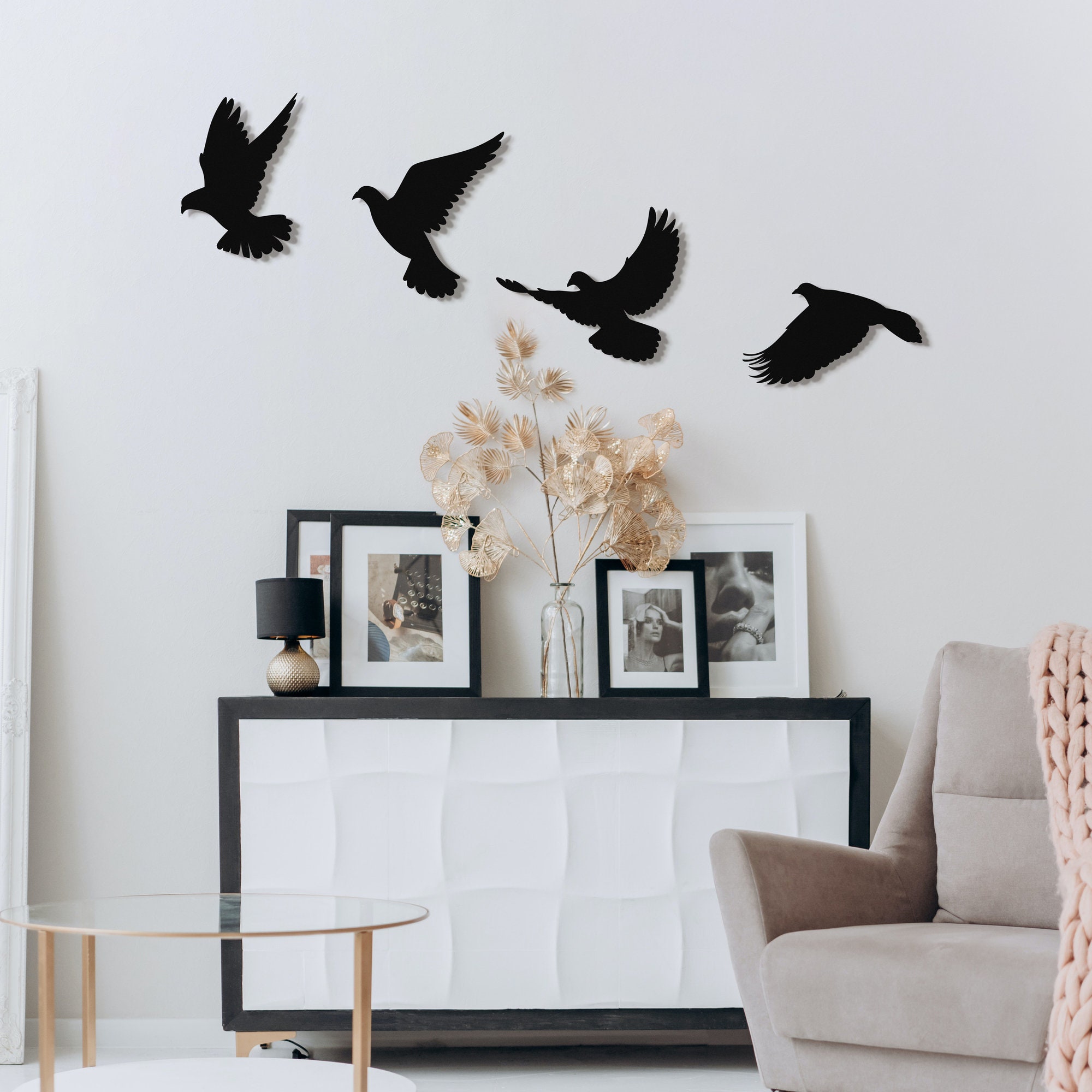 Pigeons Svg Flying Birds Dxf Laser Cut Files Svg File for - Etsy