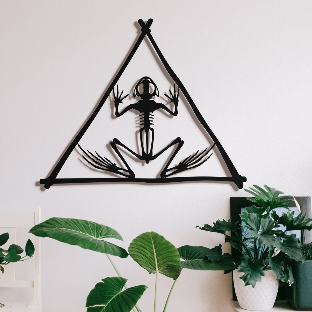 Frog Skeleton Svg Dxf Laser Cut Files Svg Files for Cricut Pdf Dxf for ...