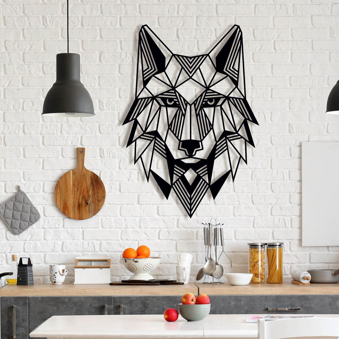 Wolf Head DXF Laser Cut Files Svg Files for Cricut Digital Prints Png ...