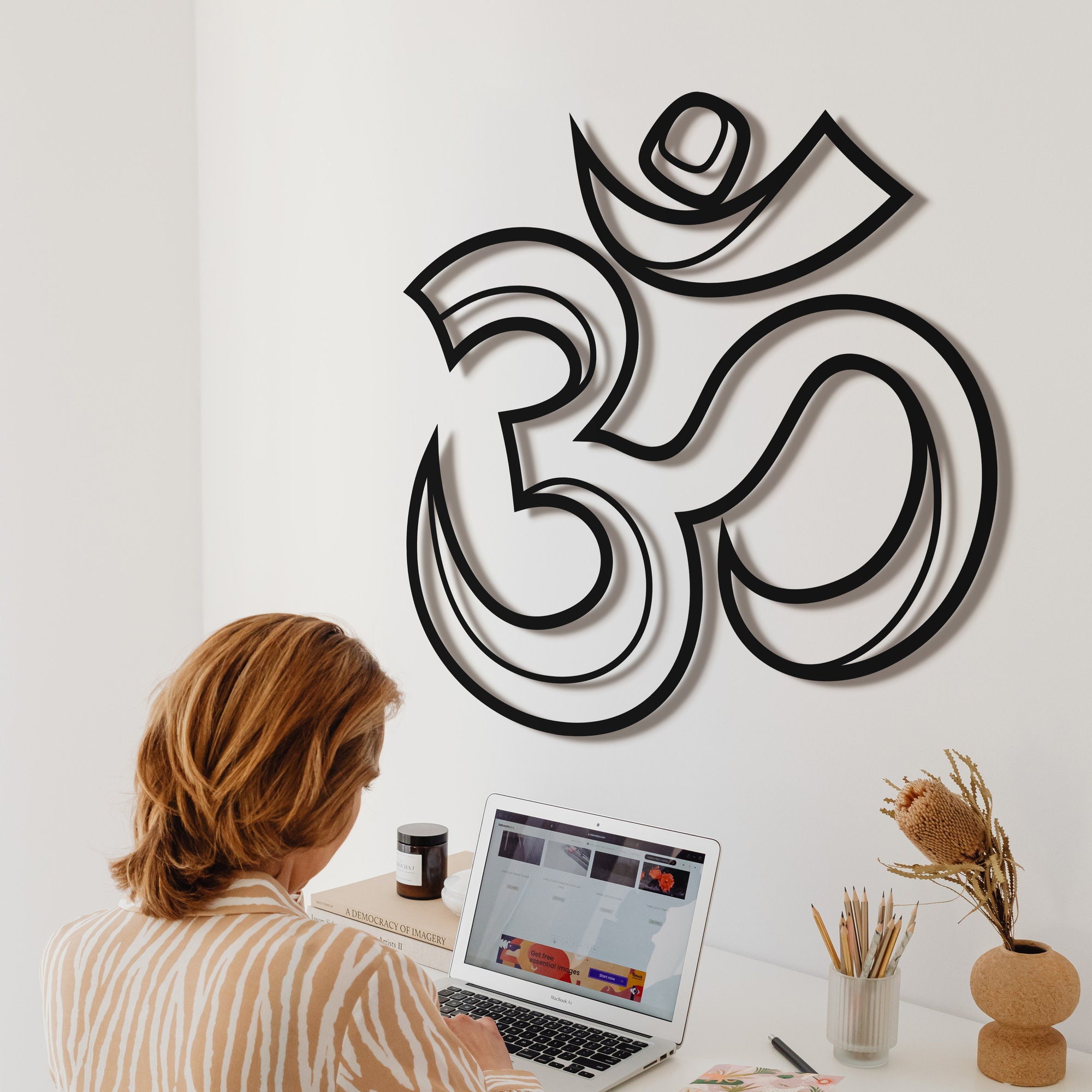 Om Sign Svg Dxf Laser Cut Files Svg Files for Cricut Yoga Dxf - Etsy ...