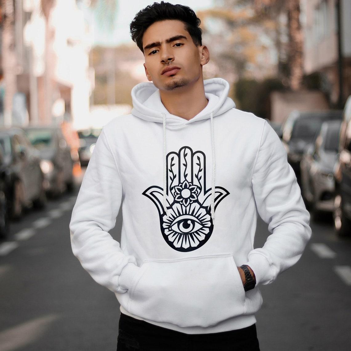 Hamsa Svg Dxf Pdf Eps Laser Cut Files Svg File for Cricut - Etsy Canada