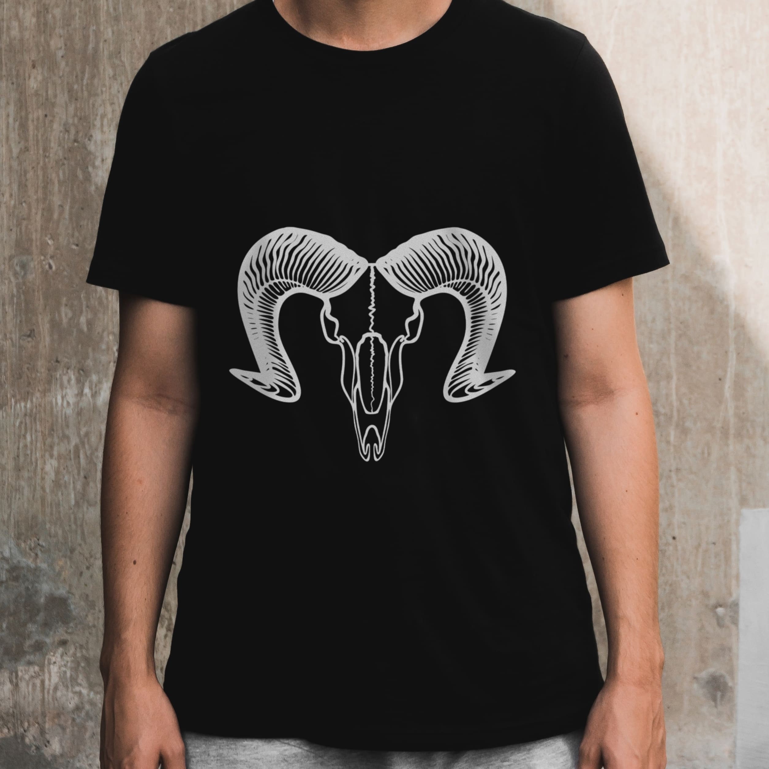 Ram Skull Svg Laser Cut Files DXF PDF Files for Cricut Wall - Etsy ...