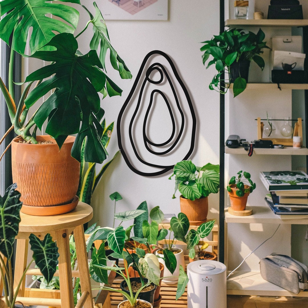 Avocado Svg Dxf Laser Cut Files Svg for Cricut Vagina Wall Art Dxf for ...