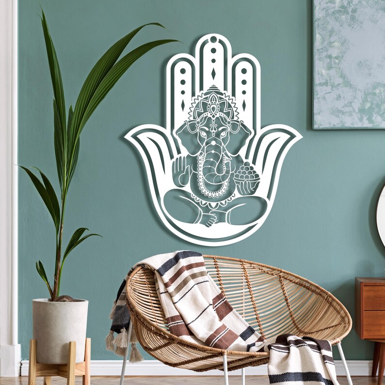 Hamsa Svg Dxf Laser Cut Files Ganesha Svg File for Cricut Dxf - Etsy