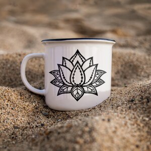 Lotus Flower DXF Laser Cut Files Lotus Mandala Svg Files for Cricut ...