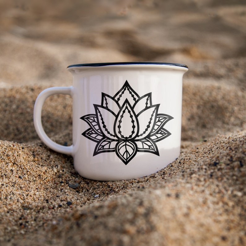 Lotus Flower DXF Laser Cut Files Lotus Mandala Svg Files for - Etsy Canada