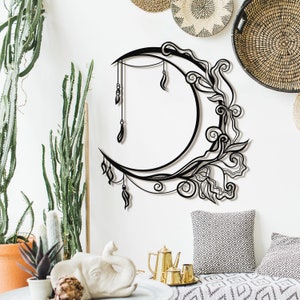Crescent Moon Svg DXF Laser Cut Files Svg Files for Cricut Digital ...