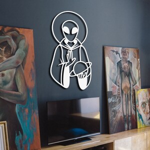 Alien Showing Middle Finger Svg DXF Laser Cut Files Svg Files for ...