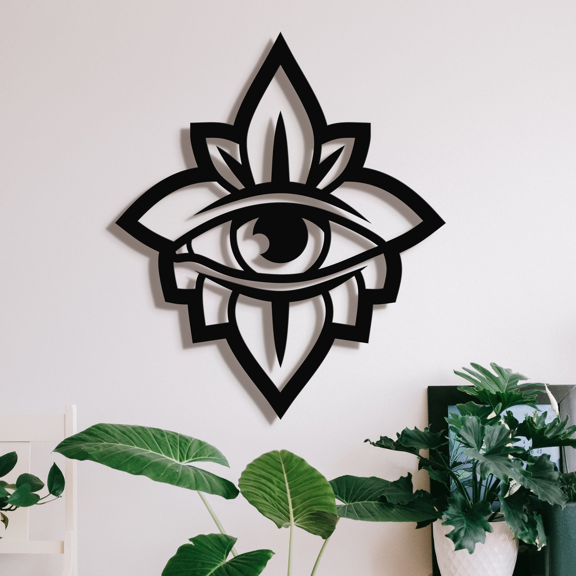Mystic Eye Dxf Laser Cut Files Svg Files for Cricut Abstract - Etsy