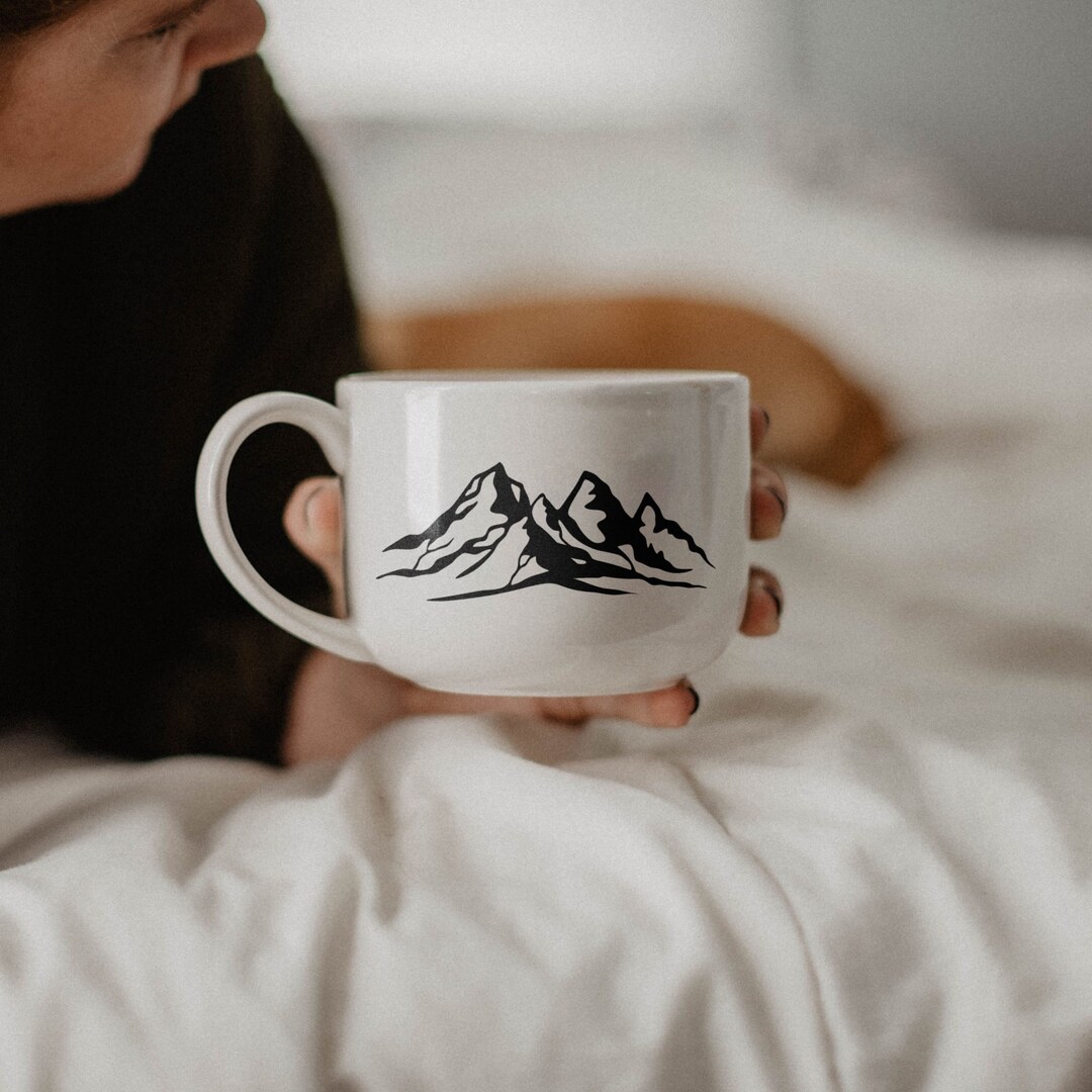 Mountain Svg Dxf Pdf Laser Cut Files Mountains Wall Art Svg Files for ...