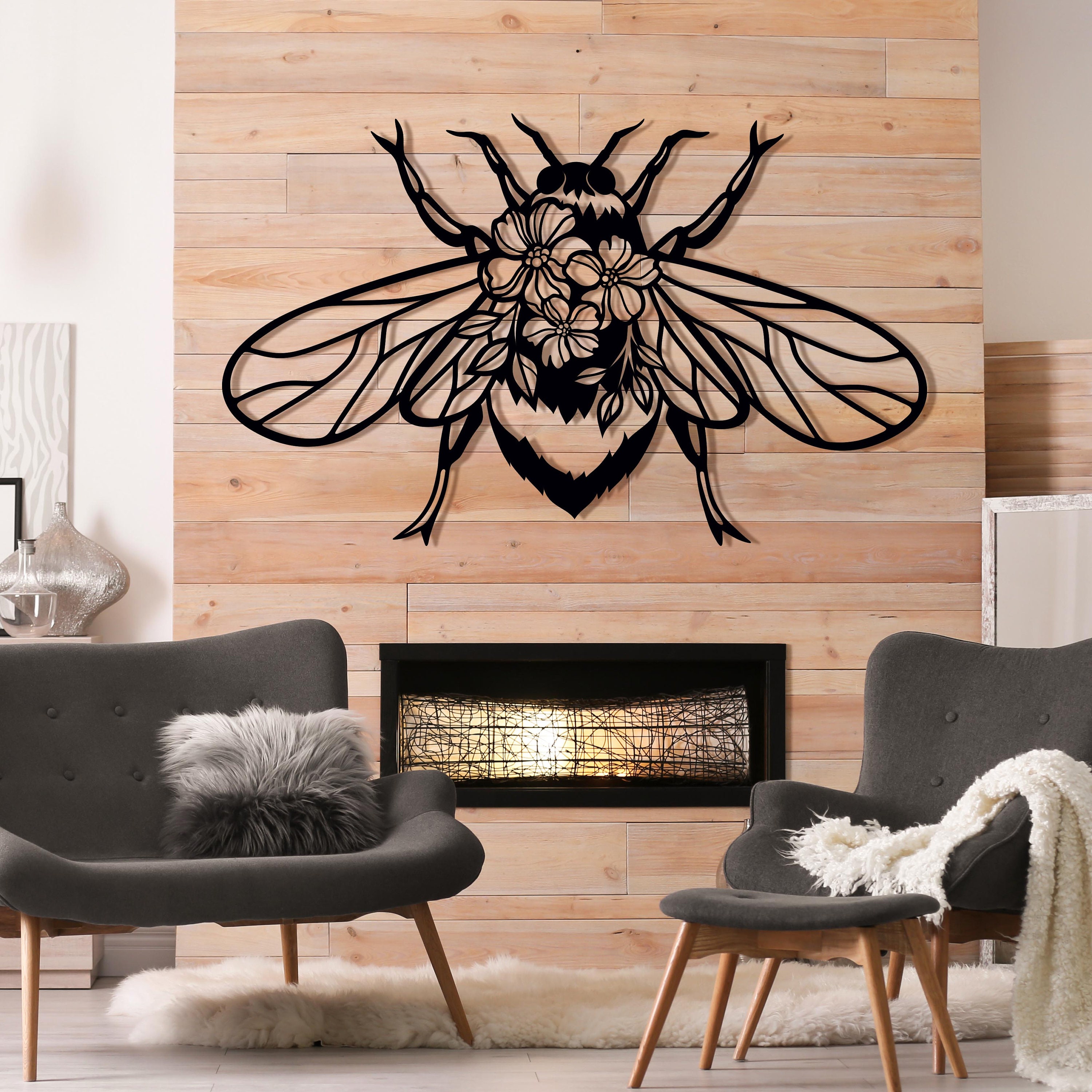 Bee DXF Laser Cut Files Bumblebee Svg Files for Cricut Digital - Etsy ...