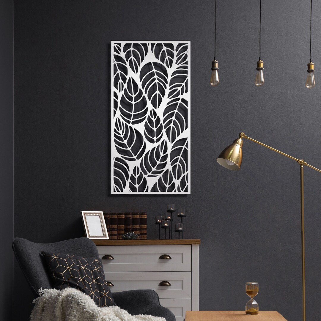 Hojas svg DXF archivos cortados con láser Archivos Svg para cricut ...