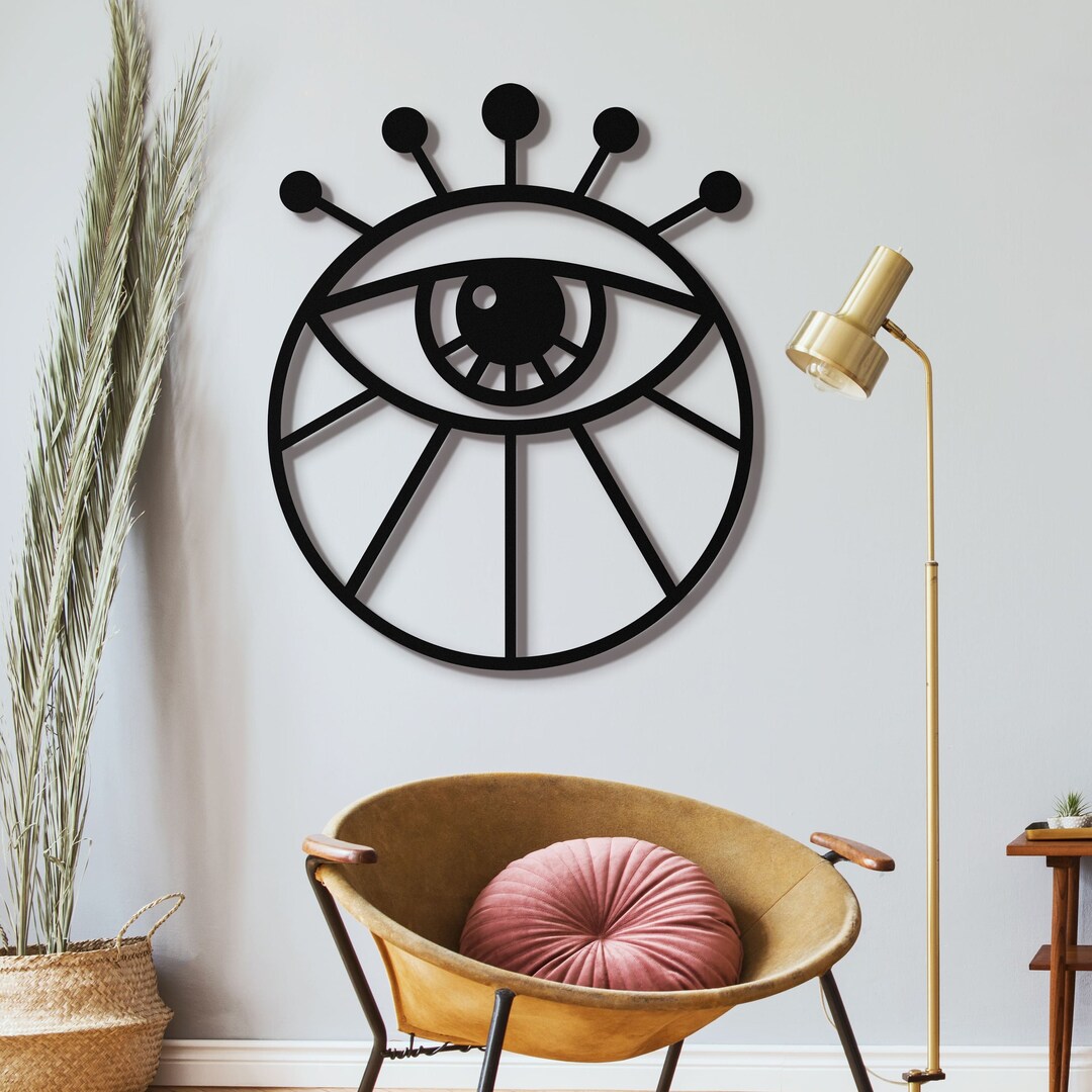 Abstract Eye Svg Dxf Laser Cut Files Mystic Wall Art Svg Files for ...