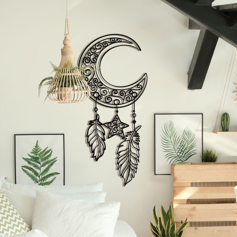 Crescent Moon Svg DXF Laser Cut Files Svg Files for Cricut - Etsy