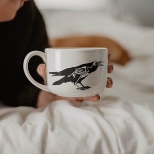 Crow Skeleton Svg Dxf Laser Cut Files Raven Svg Files for Cricut Dxf ...