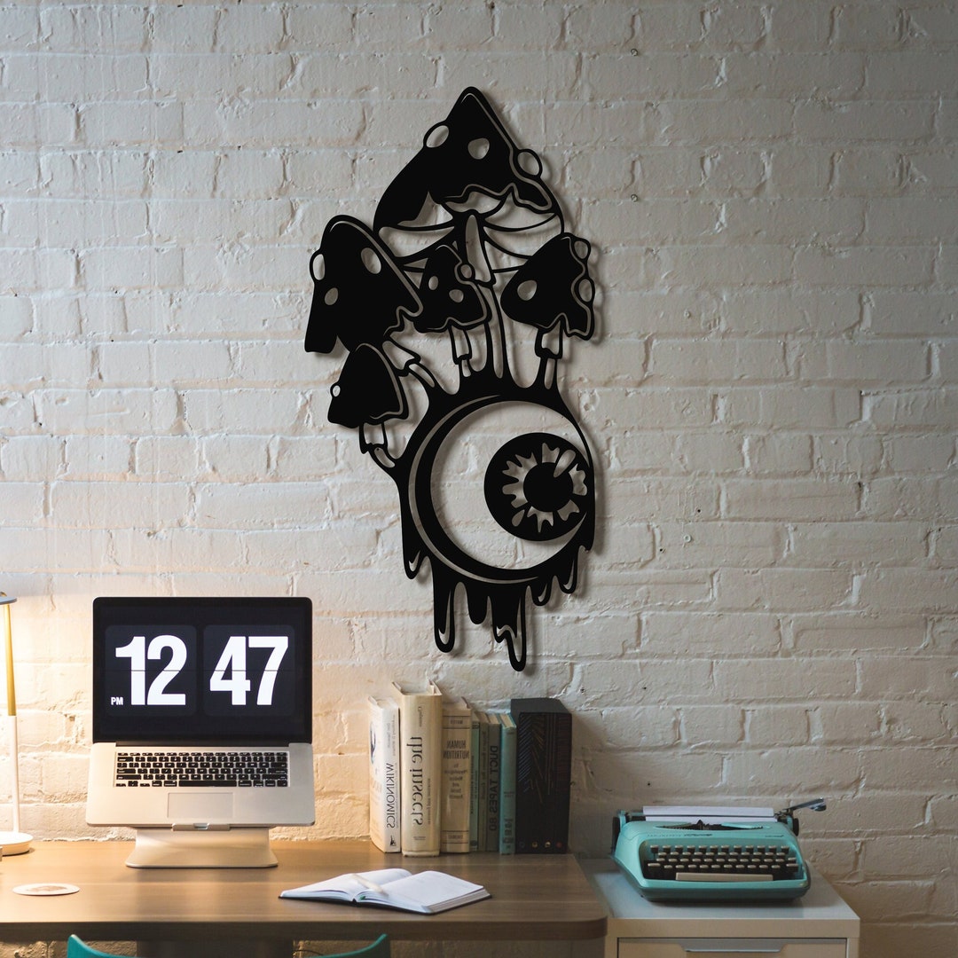 Fly Agaric Svg Dxf Laser Cut Files Eyeball Svg Files for Cricut Dxf for ...