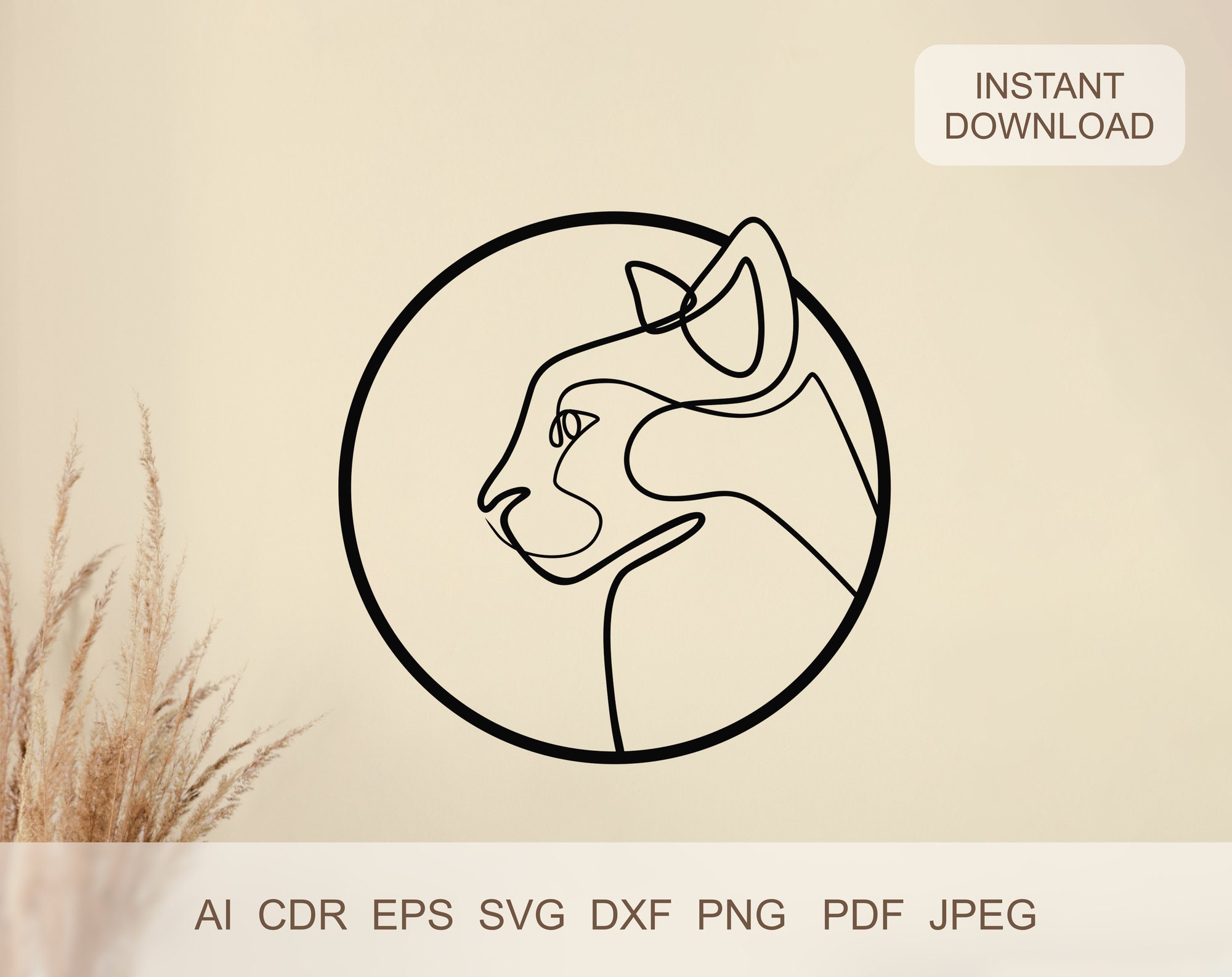 Cat Line Art Svg Dxf Laser Cut Files Svg Files for Cricut Cats - Etsy ...