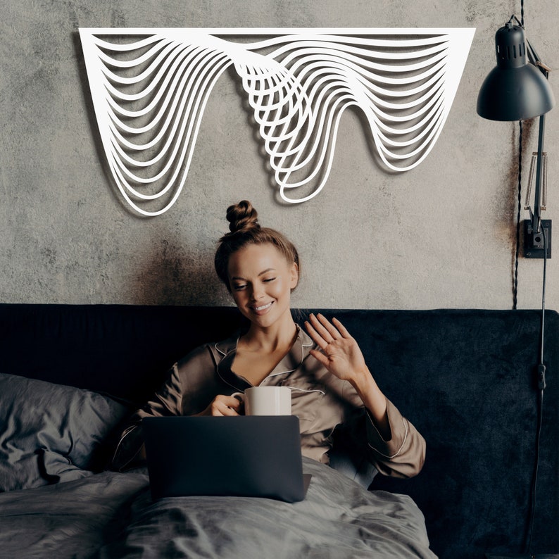 Abstract Svg Dxf Laser Cut Files Boho Abstract Wall Art Svg - Etsy