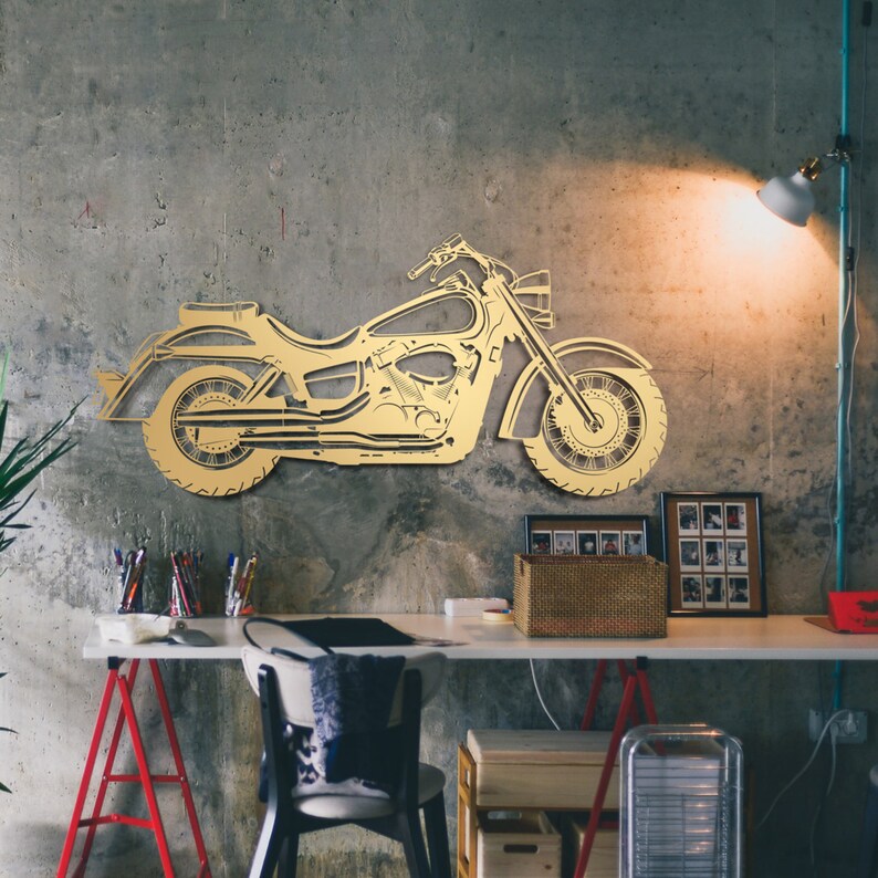 Motorbike Svg Dxf Laser Cut Files Svg File for Cricut Bike - Etsy
