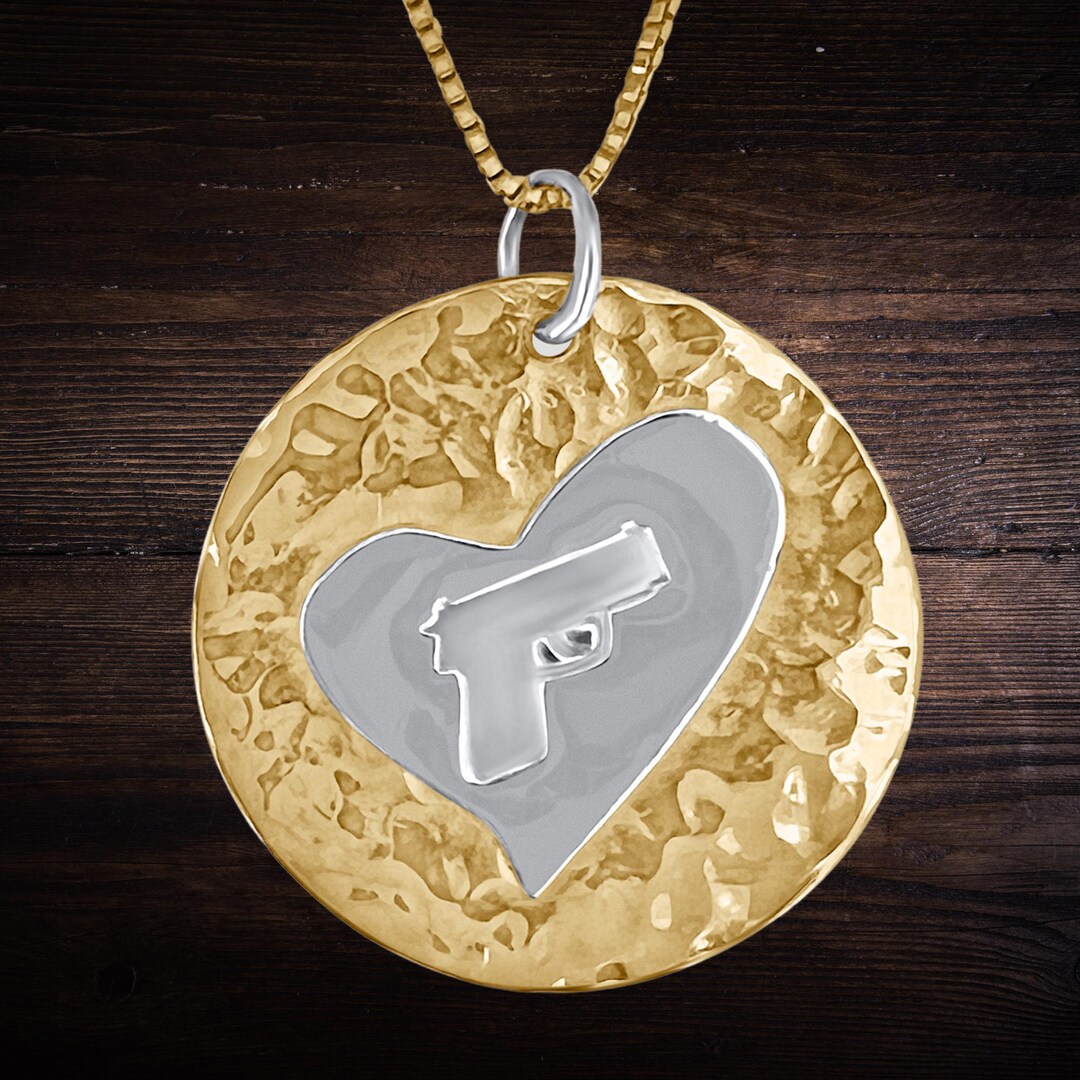 Custom-crafted Gun Necklace High-end Crafted by Local Jeweler One-of-a ...