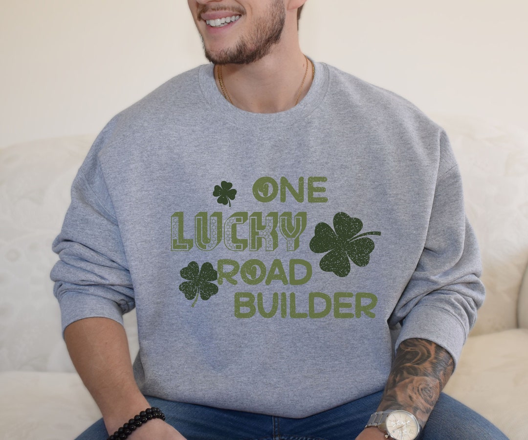 Road Builder Sweater, Construction Worker Sweatshirt, Construction ...