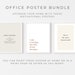 Motivational Poster Bundle Office Wall Decor Wall Art Printable JPG ...