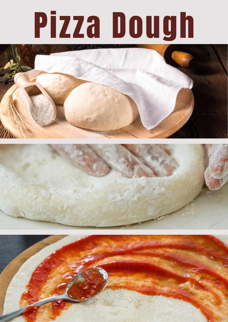 Pizza Naples Digital Recipe,italian Recipes,pizza Dough,single ...