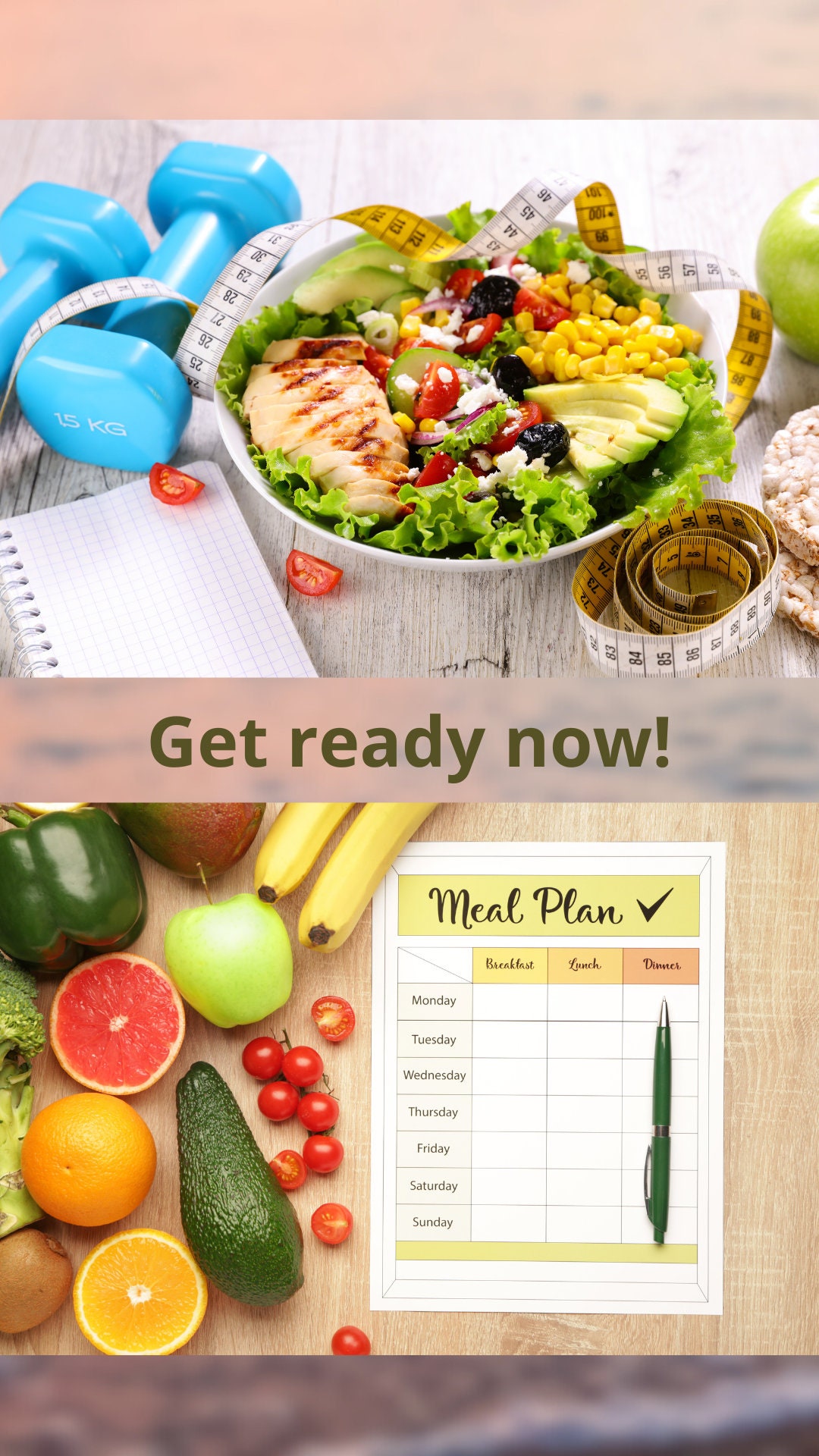 7 Days Workout Meal Plan for Muscle Gain Digital Download,instant ...