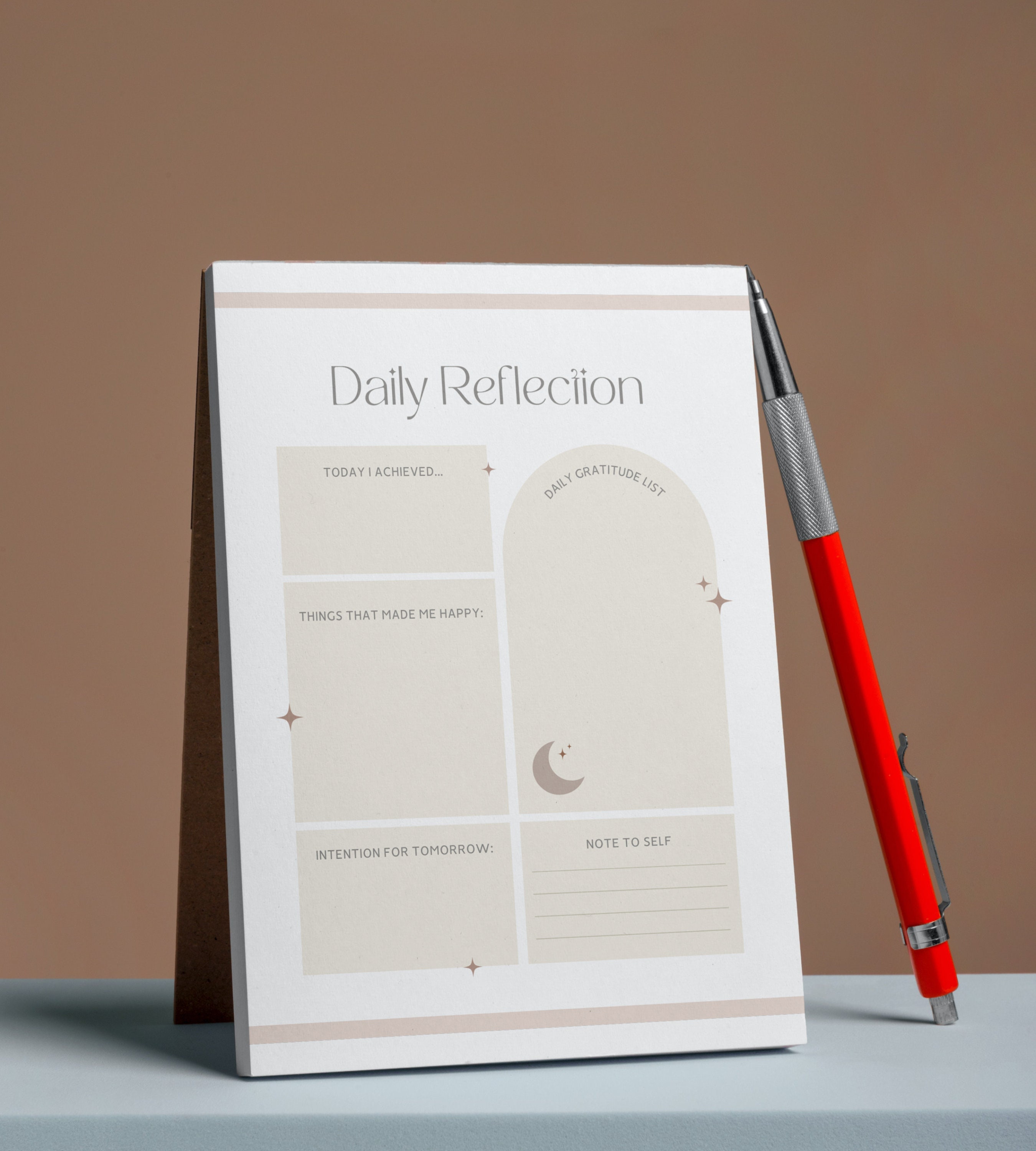 Daily Reflection Page, Weekly Reflection Page, Daily Organization Page ...