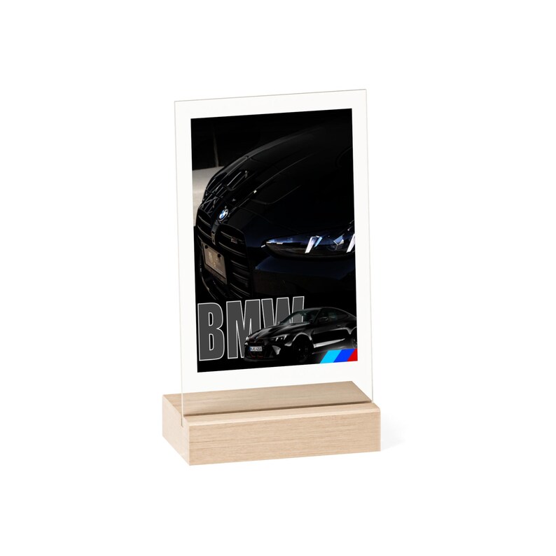 Acrylic Sign, BMW M4 Car Desktop Decoration - Etsy