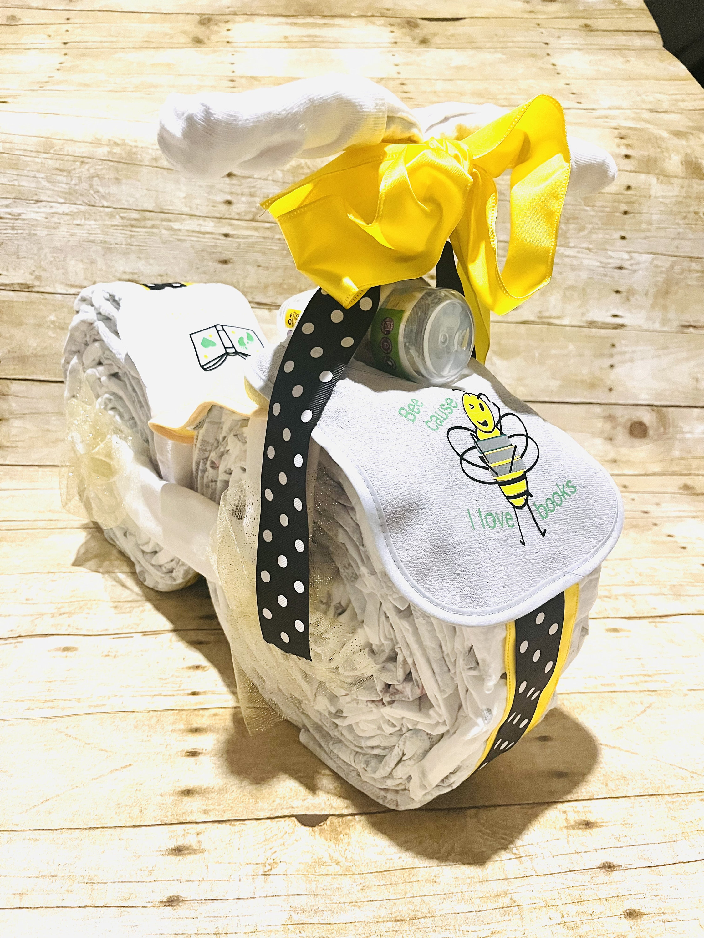 Motorcycle Diaper Cake - Etsy