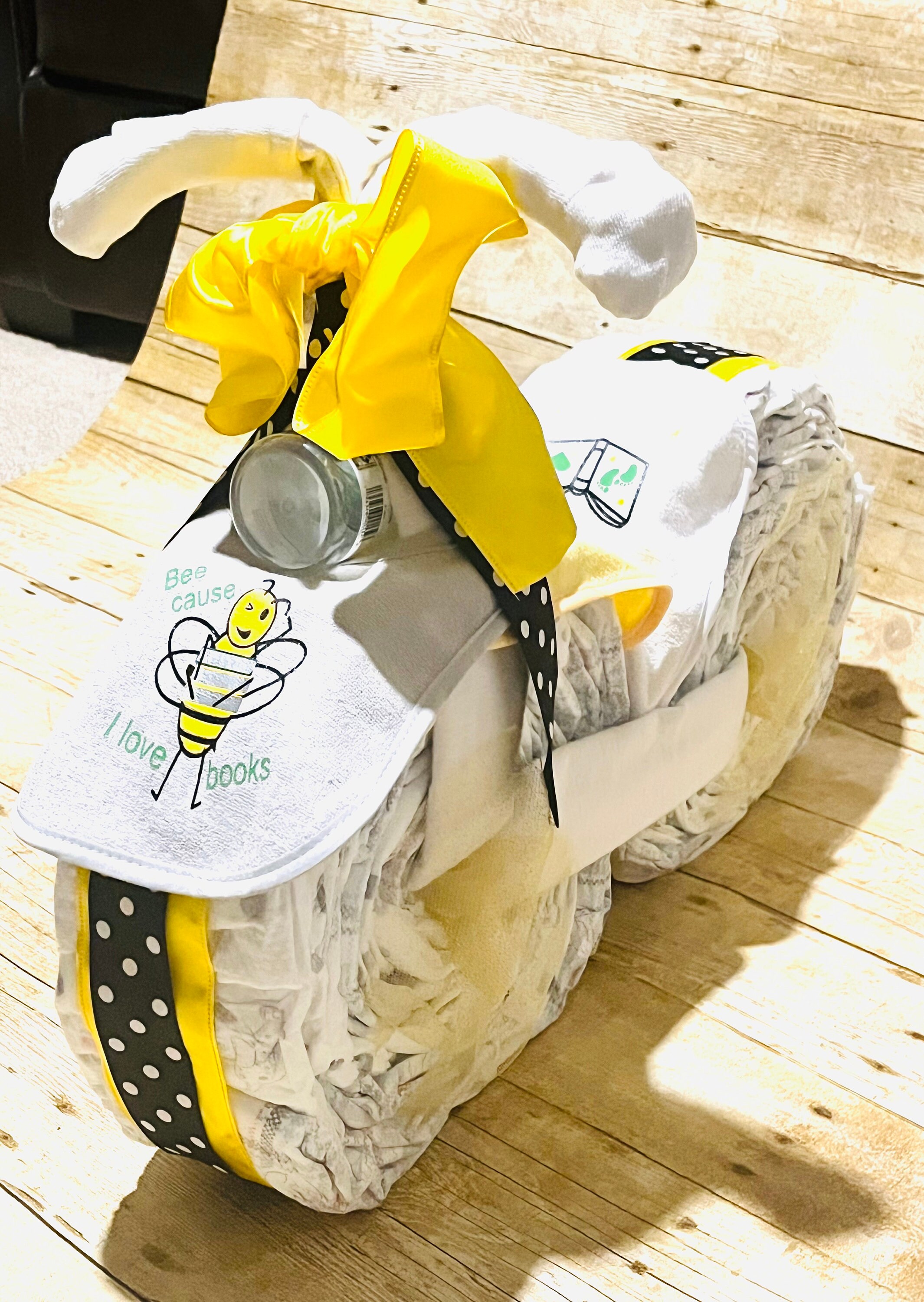 Motorcycle Diaper Cake - Etsy