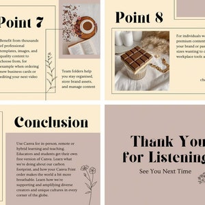 Editable Brown Beige Minimalist Aesthetic Retro Education Presentation ...