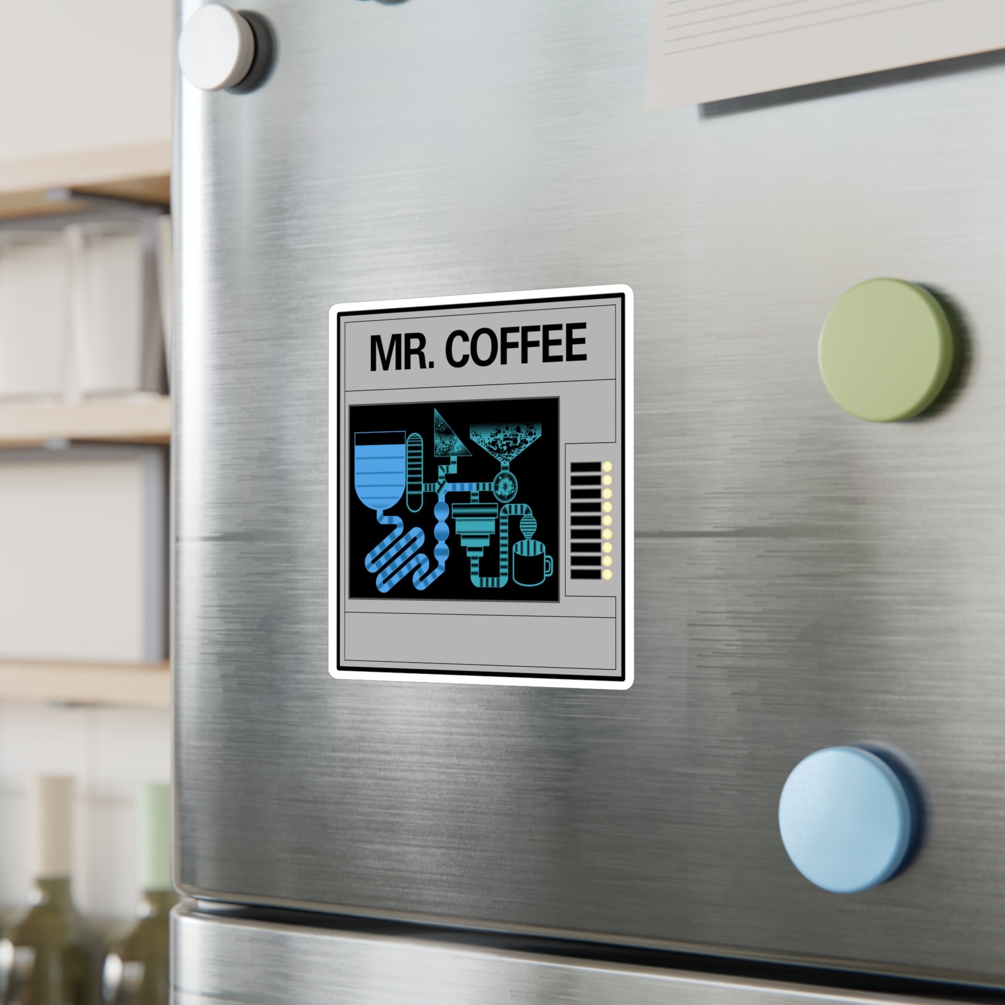 Mr. Coffee - Spaceballs Themed Kiss-cut Vinyl Decals - Etsy