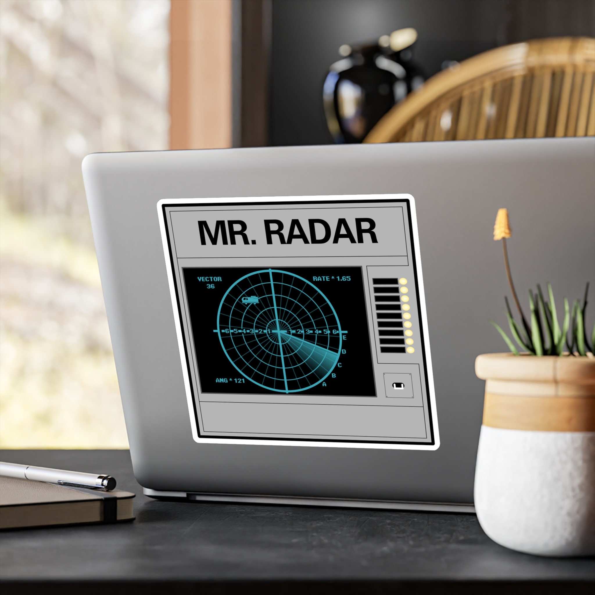 Mr. Radar - Spaceballs Themed Kiss-cut Vinyl Decals - Etsy