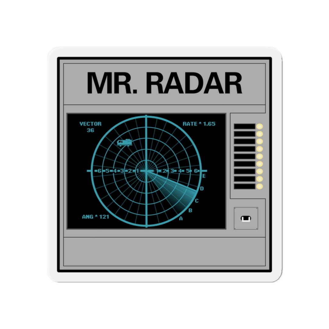 Mr. Radar Spaceballs Themed Die-cut Magnets - Etsy